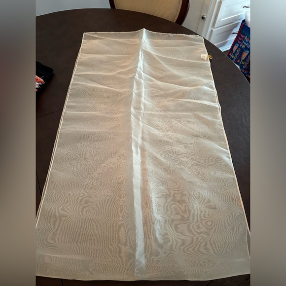 A. Brod | Accessories | Sheer Gold Scarfwrap By Abrod | Poshmark